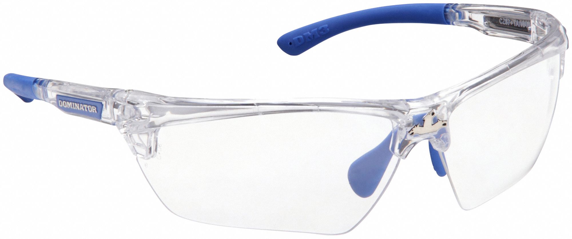 MCR SAFETY, Clear Lens, Half-Frame, Safety Glasses - 55KY35|55KY35 ...