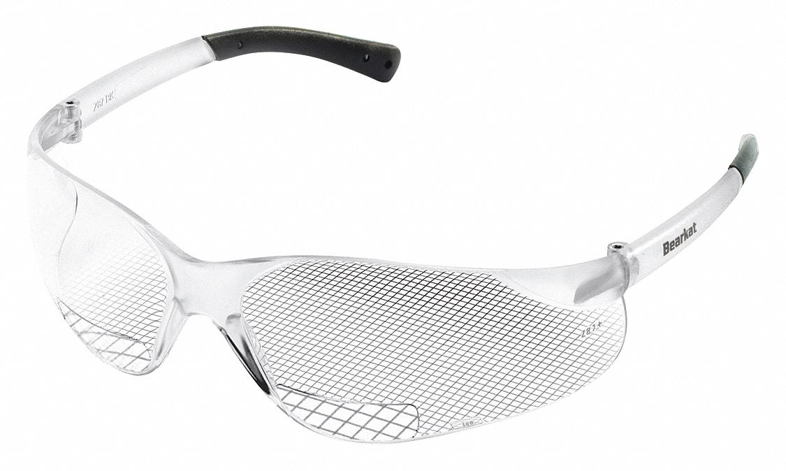 Mcr Safety Clear Scratch Resistant Bifocal Safety Reading Glasses 55ky79bkh25 Grainger