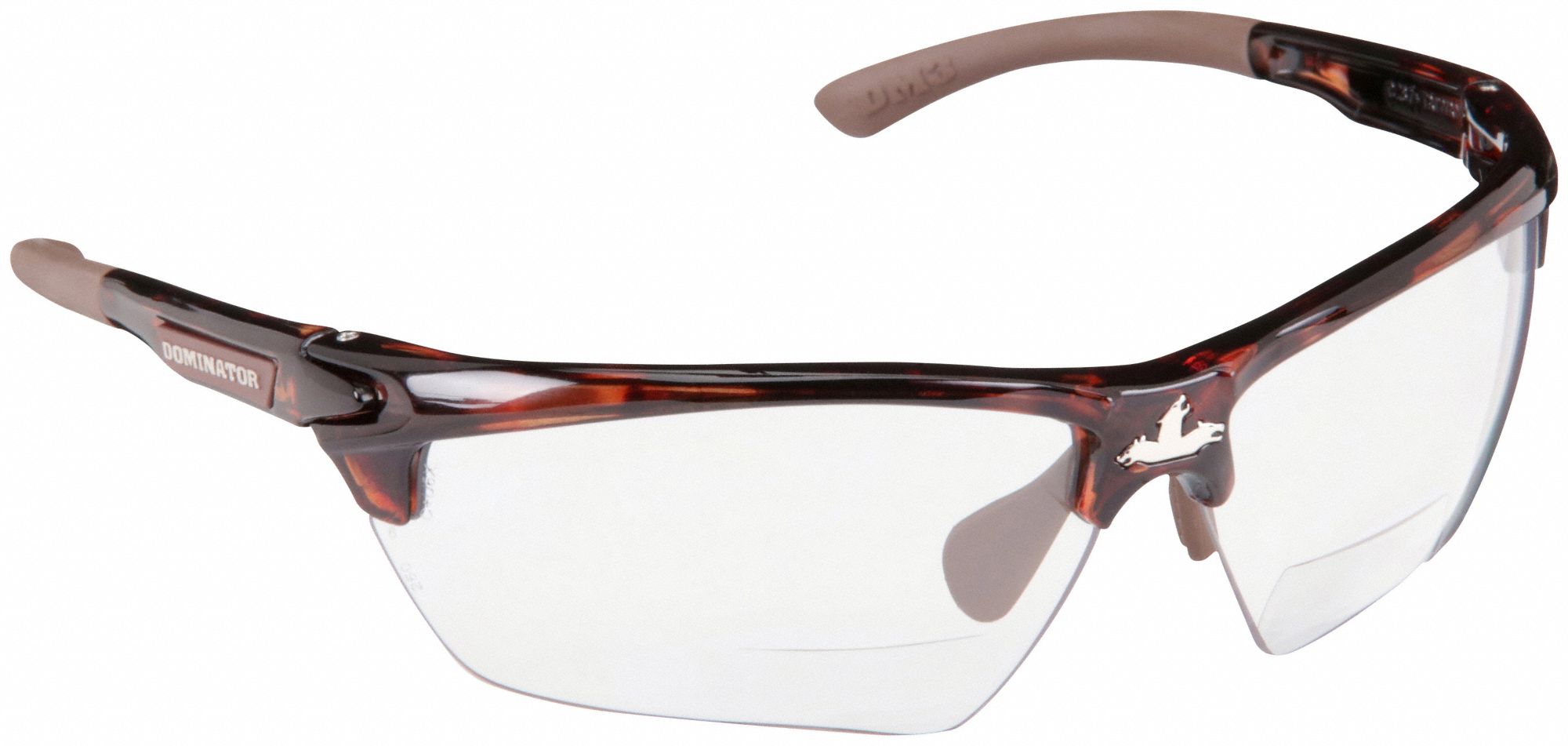 MCR SAFETY, Clear Lens Color, Traditional Frame, Reader Safety Glasses ...