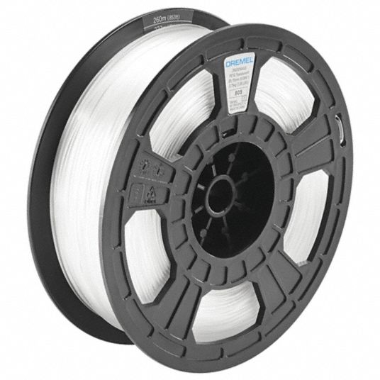 DREMEL, Digilab, PETG, 3D Printing Filament - 55MF81|PETG-TRA-01 - Grainger