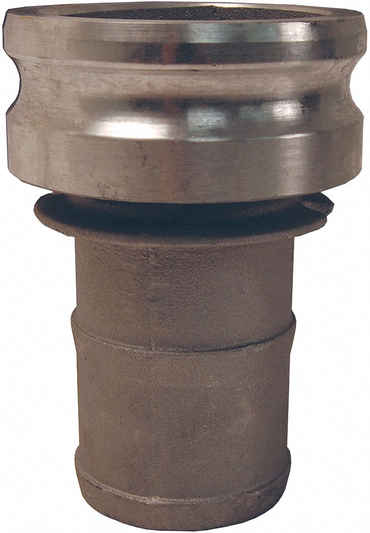 2 in Coupling Size, 250 psi Max. Working Pressure @ 70 F, Cam and ...