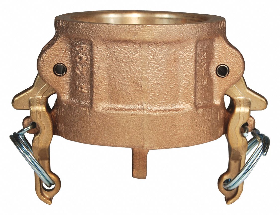 4 in Coupling Size, 100 psi Max. Working Pressure @ 70 F, Dust Cap ...