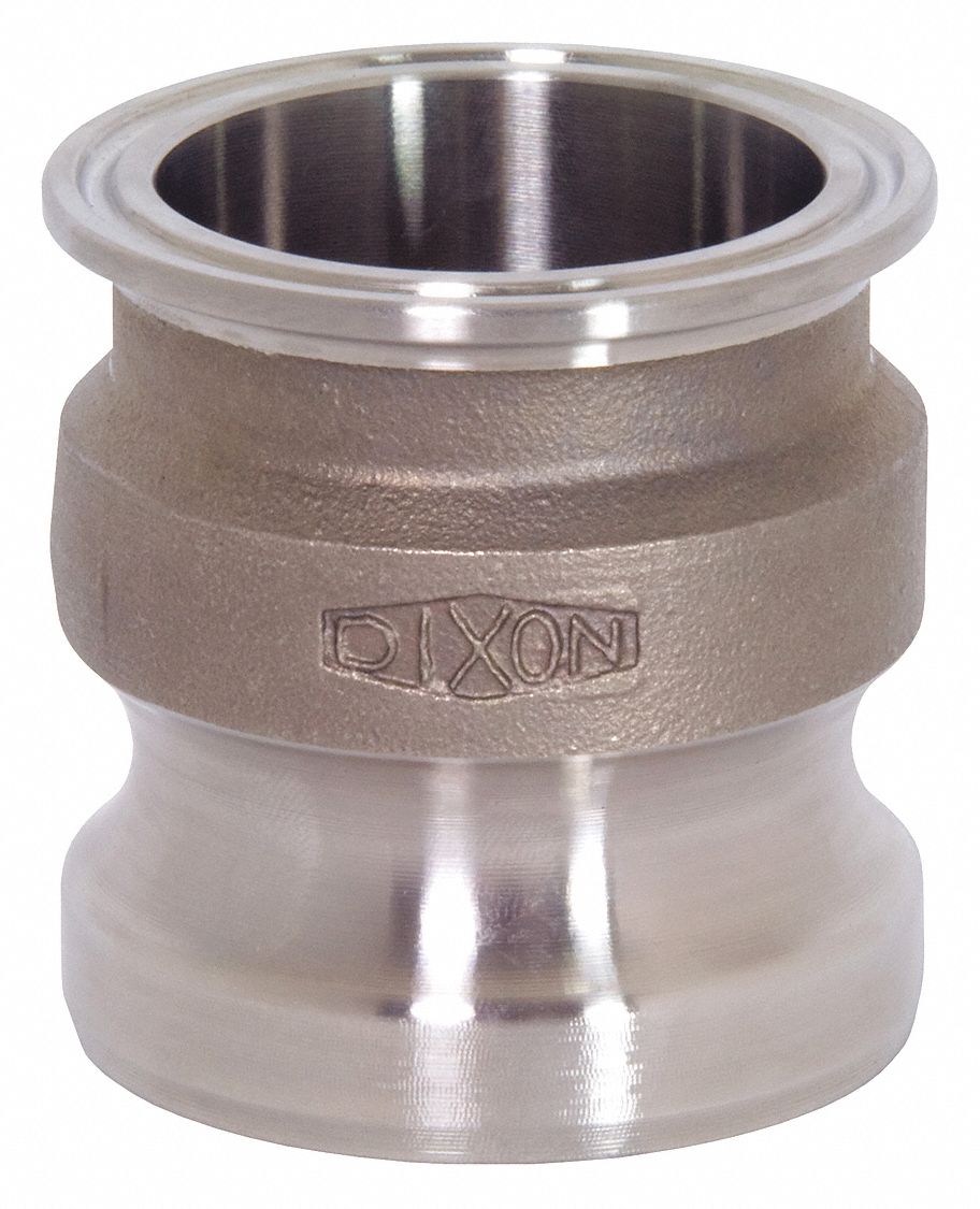 1 1/2 in Coupling Size, 250 psi Max. Working Pressure @ 70 F, Cam and ...