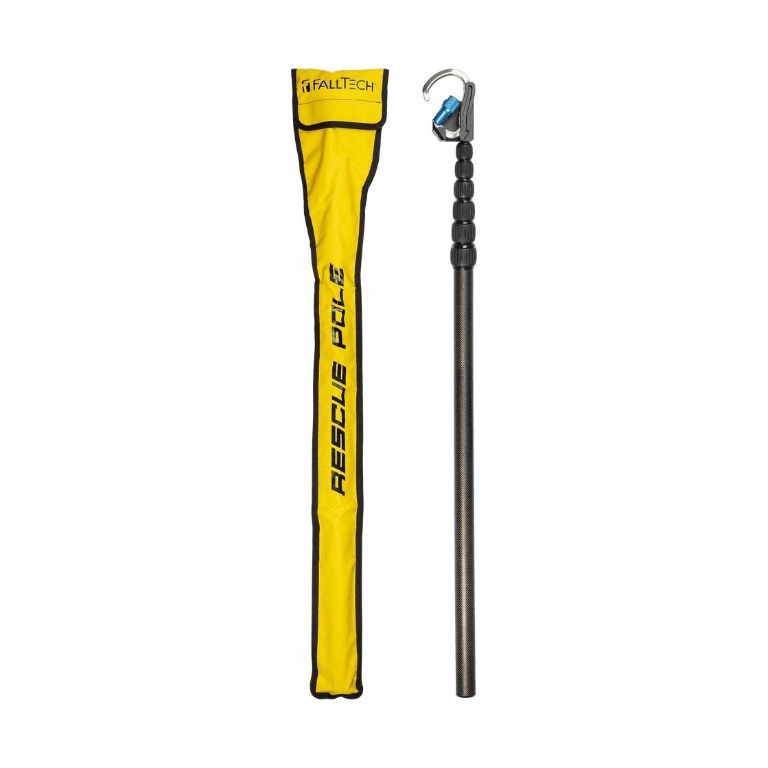 FALLTECH, Black/Orange, Aluminum, Telescoping Rescue Pole - 55MK50 ...