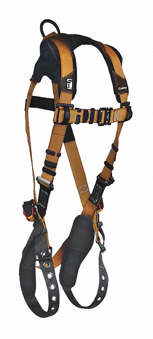 FALLTECH, Vest Harness, Quick-Connect / Tongue, Full Body Harness ...