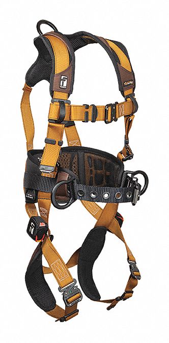 FALLTECH, Positioning, Vest Harness, Full Body Harness - 55MK97|7083BXL ...