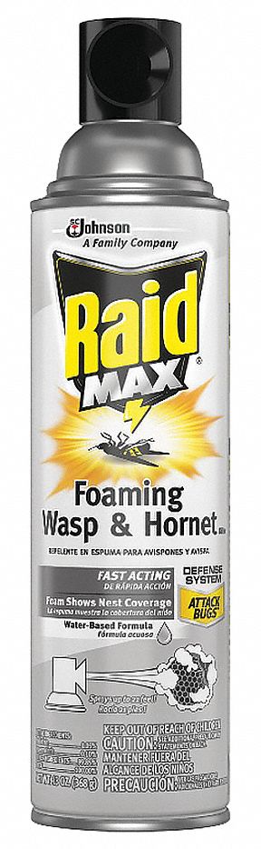 RAID, For Use On Flying Insects, 12, Wasp and Hornet Killer - 55MR05 ...