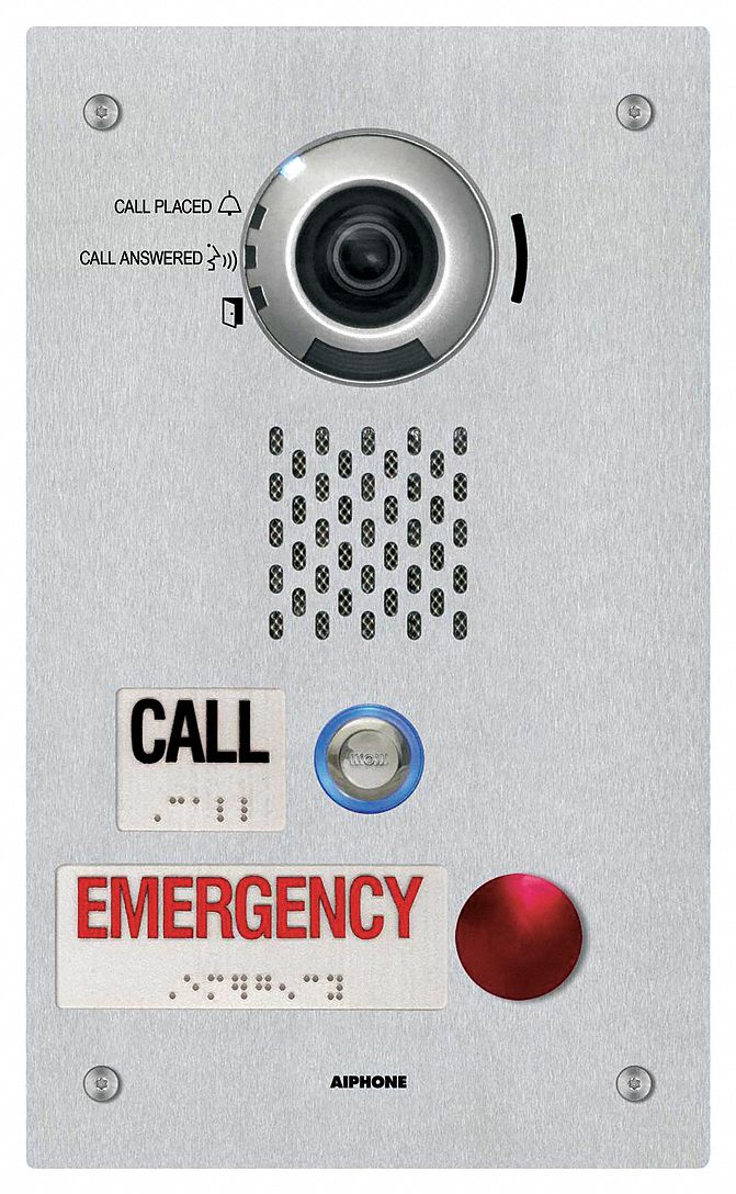 AIPHONE, 24V AC/24V DC, IX Series, Video Intercom Module - 55MR44|IX ...
