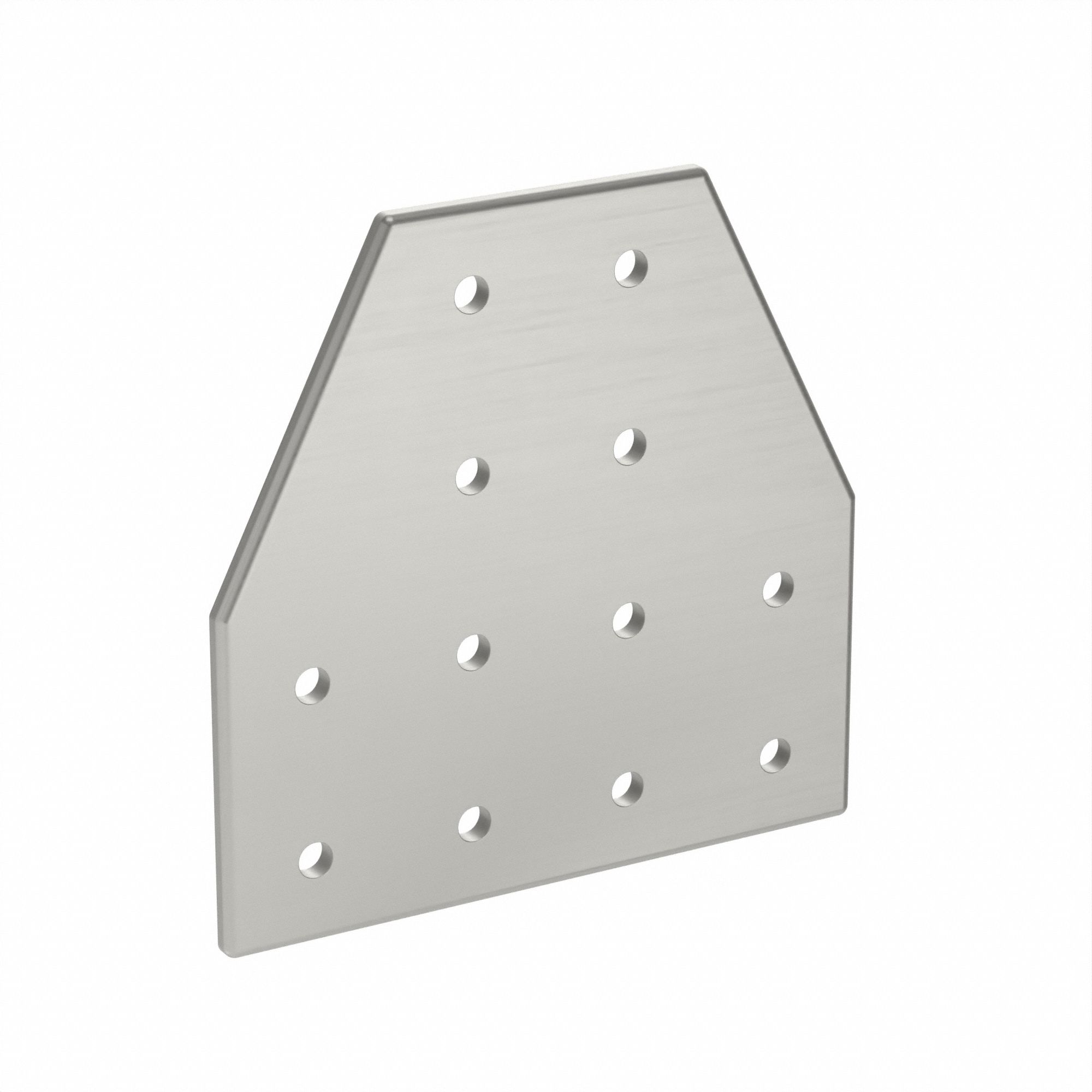 Tee Flat Plate, 176 mm x 176 mm x 6 mm, Joining Plate - 55MT51 ...