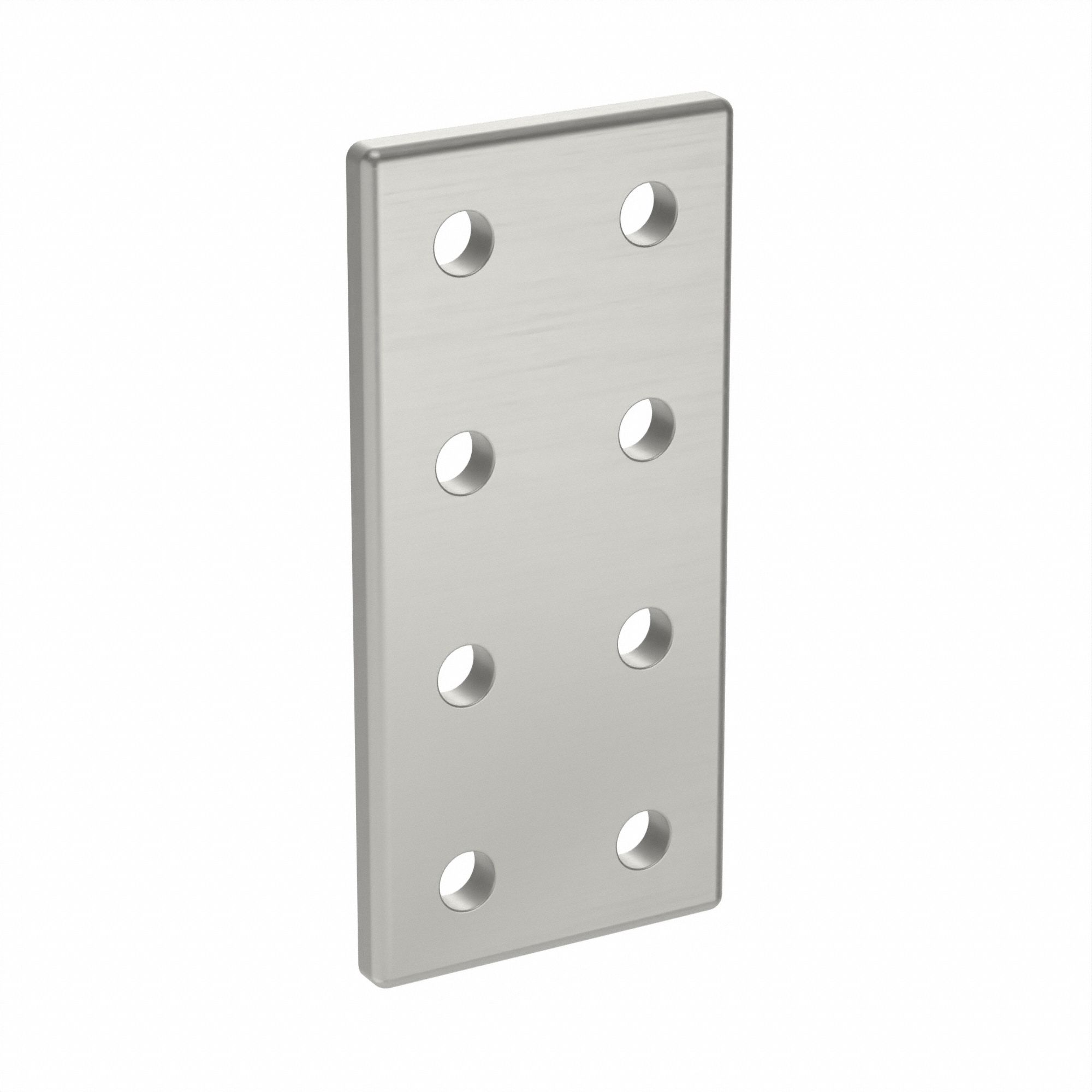 Rectangular Flat Plate, 76 mm x 36 mm x 4 mm, Joining Plate - 55MT52 ...