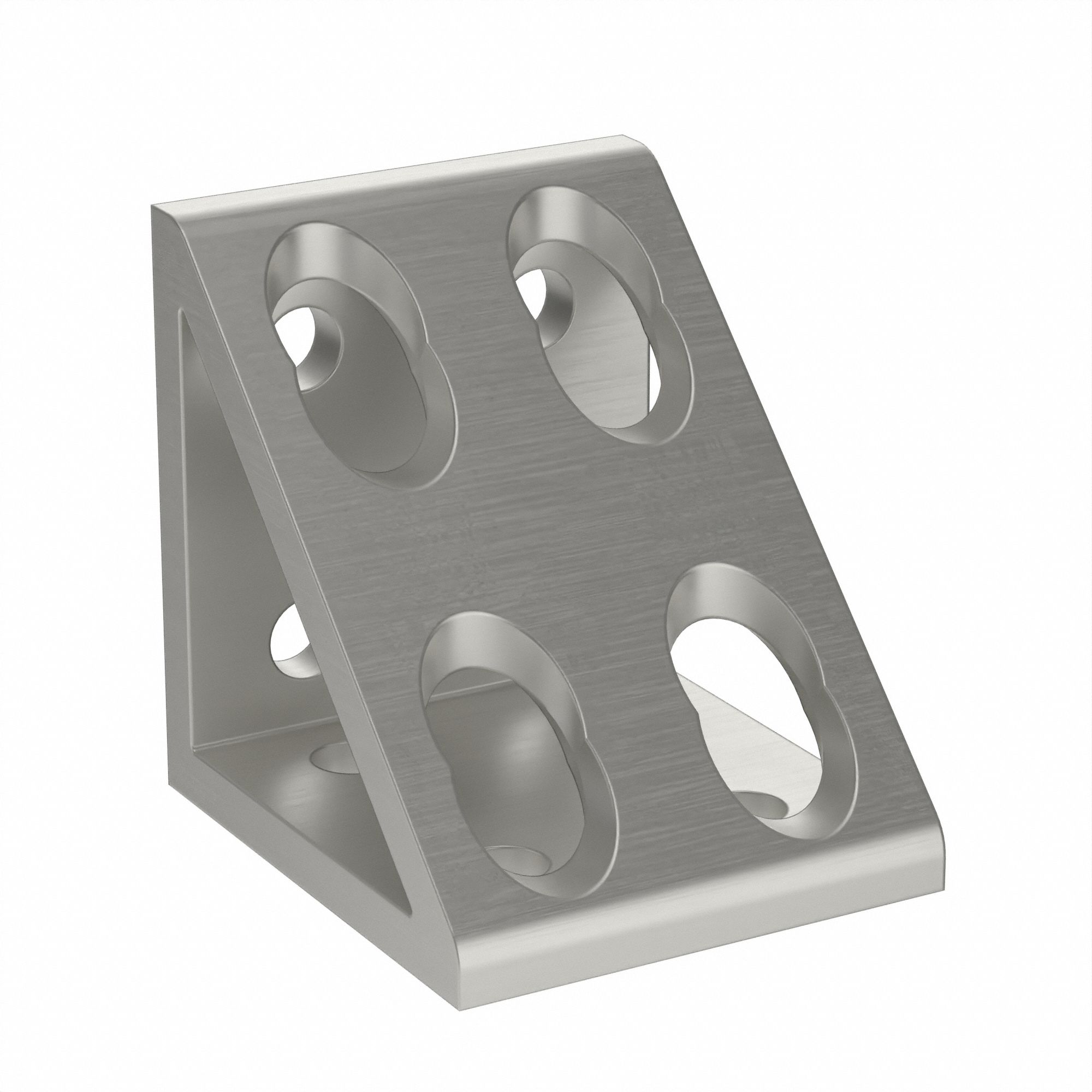 Gusseted Inside-Corner Bracket, 86 mm x 90.1 mm x 90 mm, Inside-Corner ...