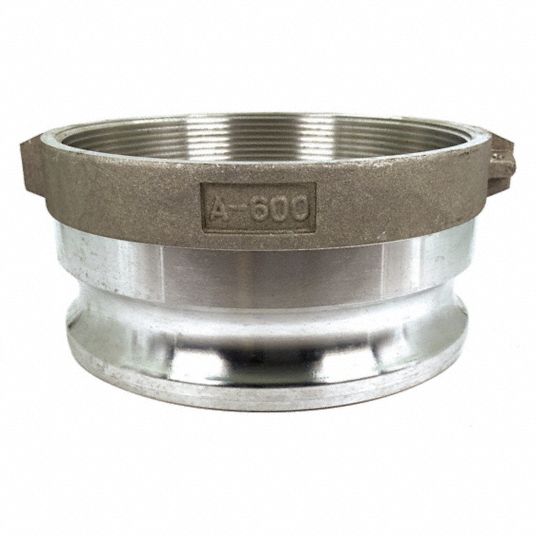 6 in Coupling Size, 6 in Hose Fitting Size, Cam and Groove Adapter ...