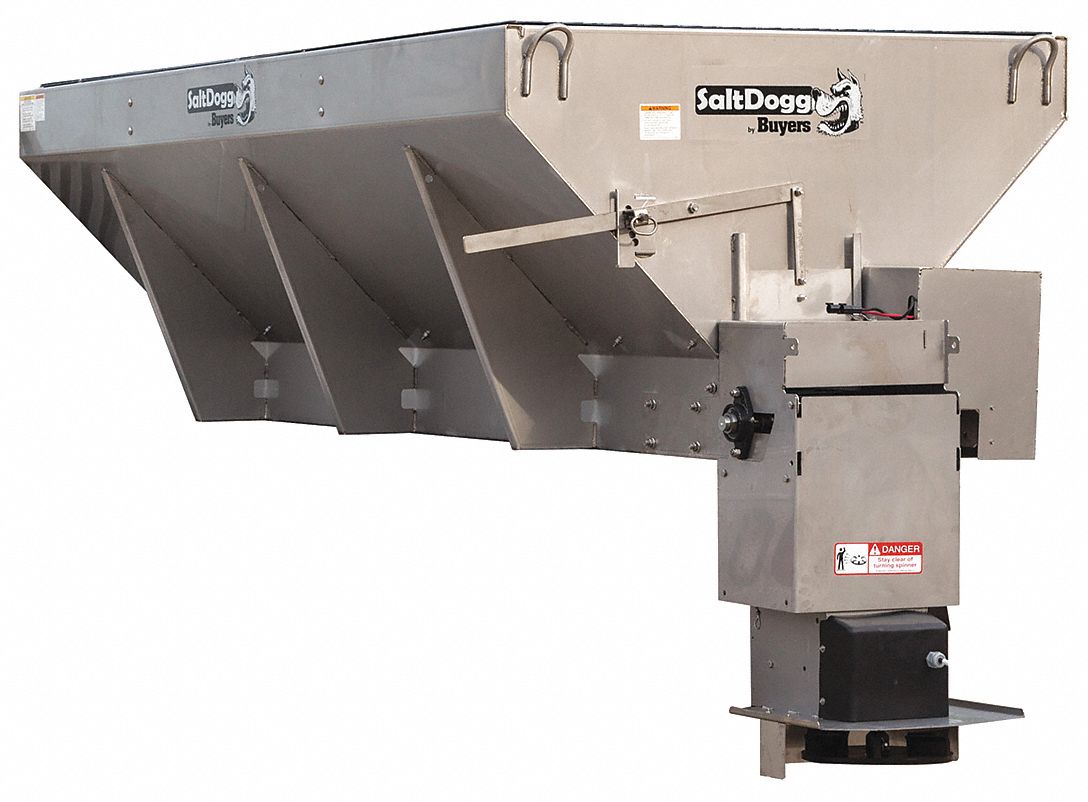 SALTDOGG, Stainless Steel Hopper, Stainless Steel Frame, Mid-Size ...