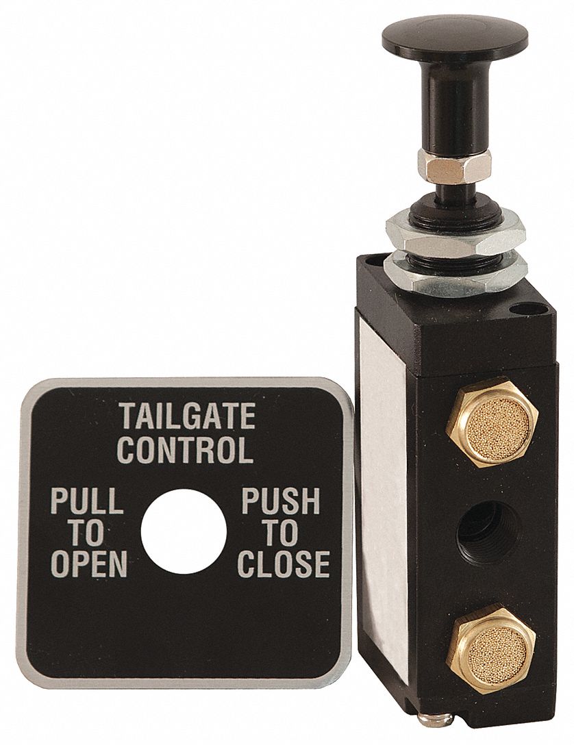 Steel, Black, Manual Air Valve - 55MX13|BAV010 - Grainger