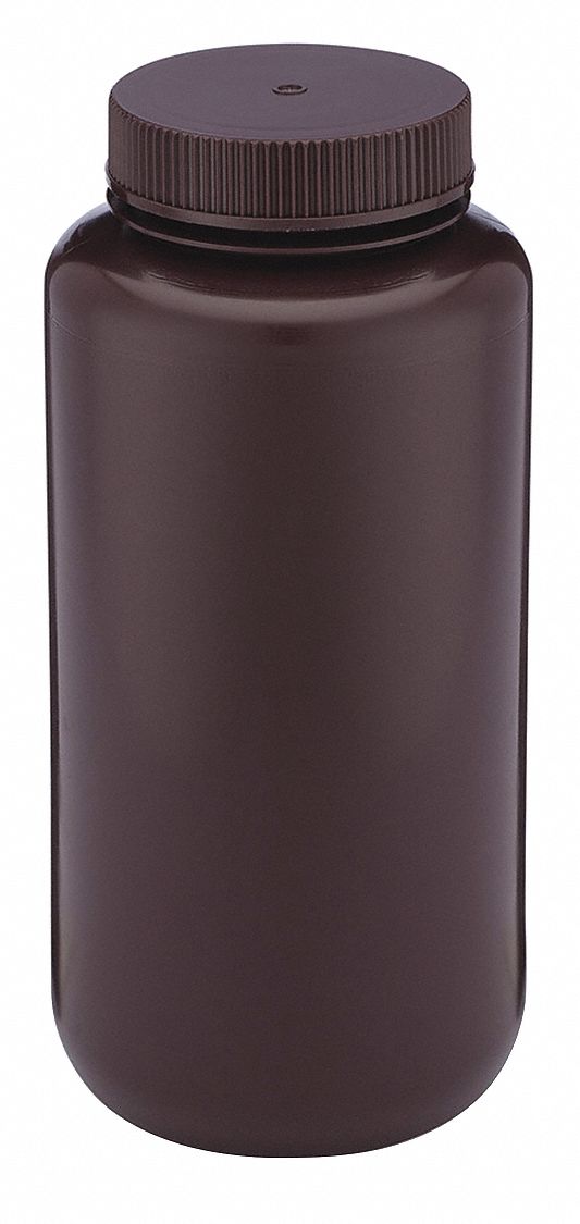 HDPE, 1 L, Bottle - 55NG54|7011000AM - Grainger