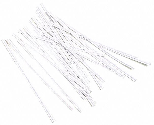 APPROVED VENDOR Cinchos de Alambre,Blanco,6" L,PQ2000 - Precintos de ...