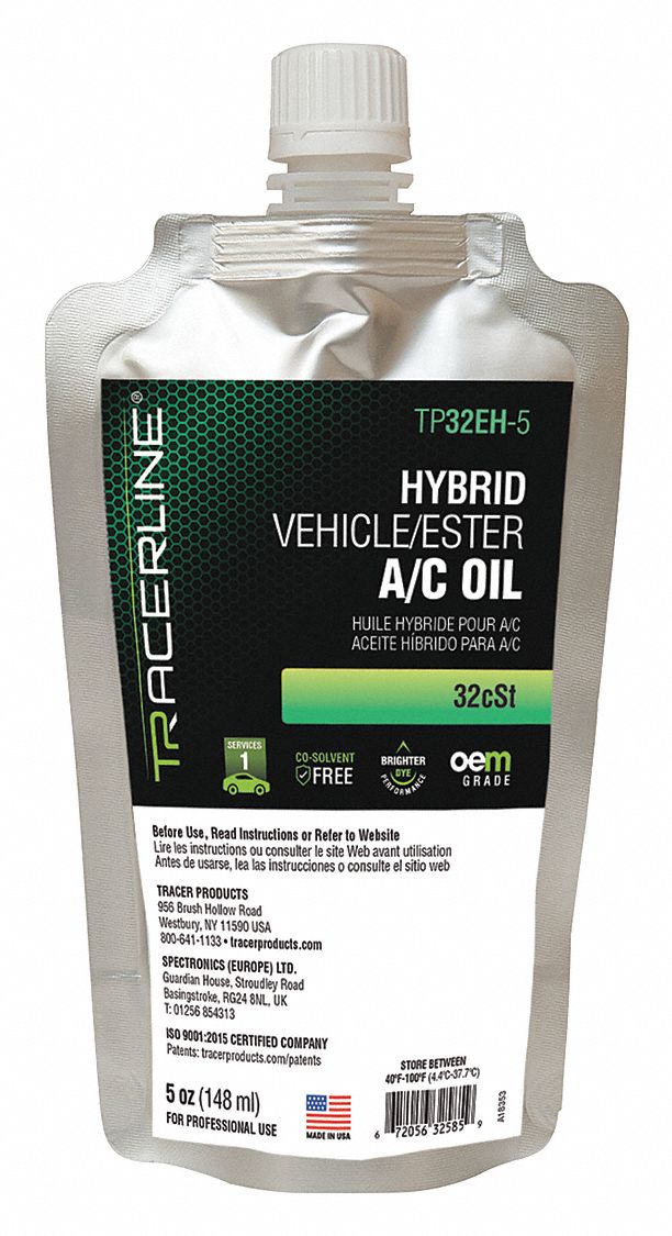 TRACERLINE, Leak Detection Dye, R-1234yf Refrigerant/R-134a Refrigerant ...