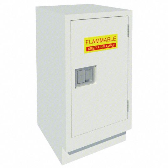 35 1/8 in Overall Ht, 22 in Overall Dp, Solvent Storage Base Cabinet ...