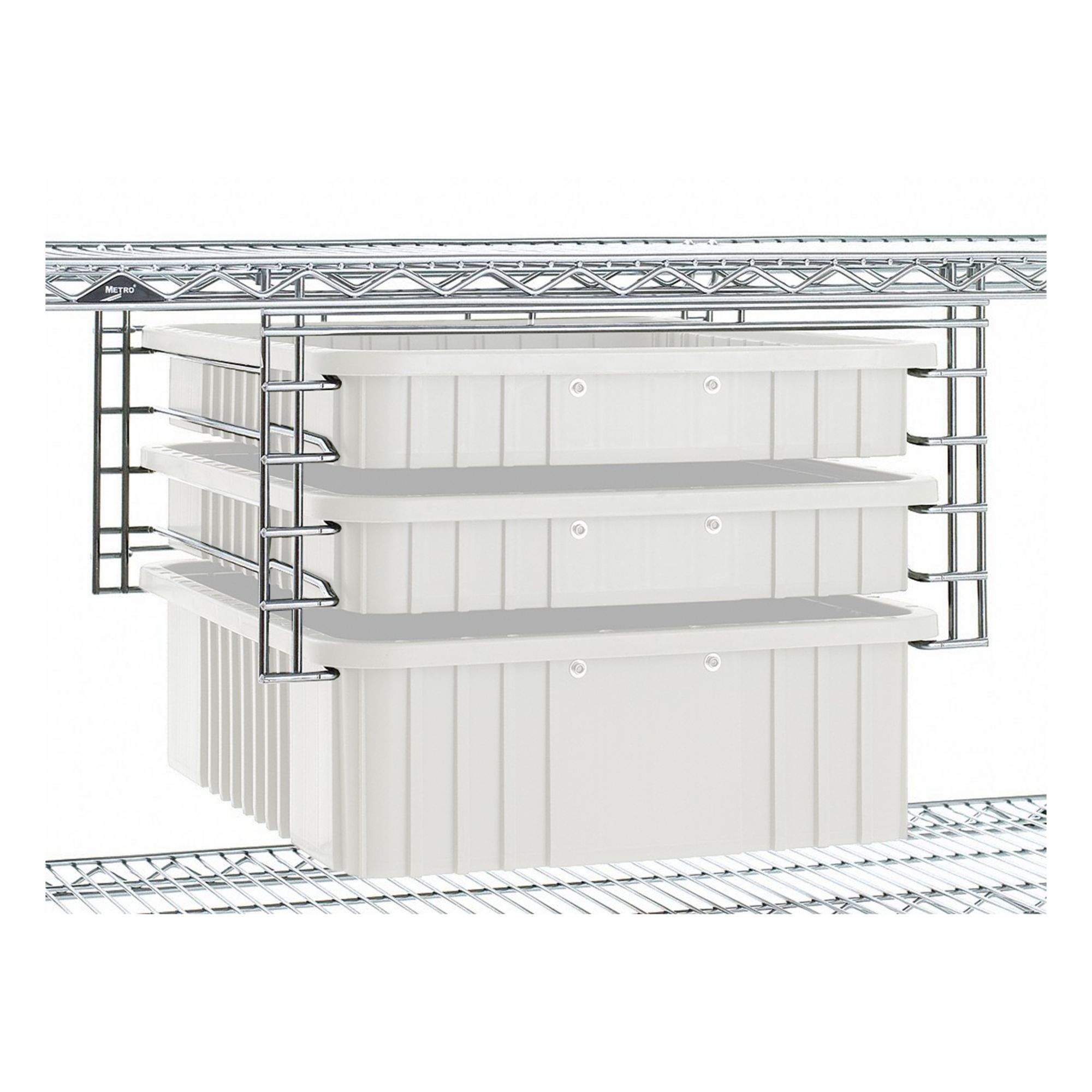 INSTOCK, 20 in x 22 in x 10 in, Steel, Wire Slide - 55NY49|GRSS2NC ...