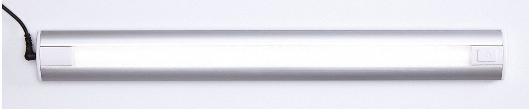 INSTOCK, 43 3/4 in Overall Wd, Aluminum, LED Task Lighting - 55NY91 ...