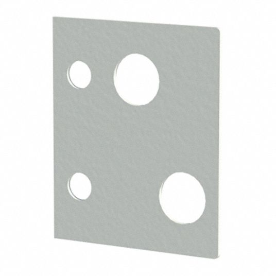 INSTOCK, 6 in Overall Lg, 5 in Overall Wd, Plumbing Fixture Bracket ...