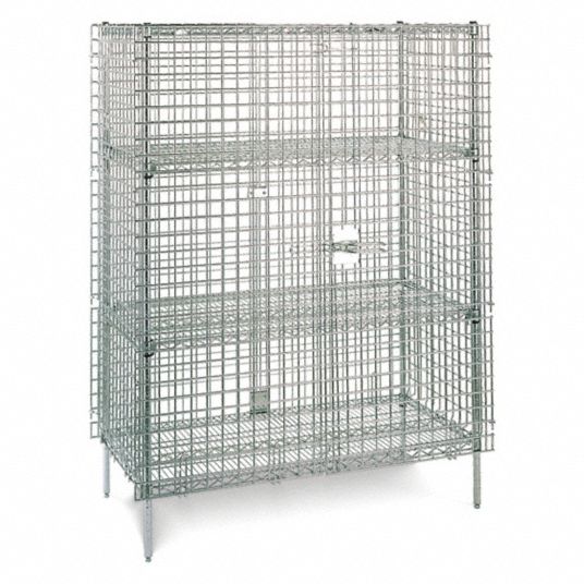 48 in Overall Lg, 24 in Overall Wd, Stationary Security Unit - 55PA69 ...