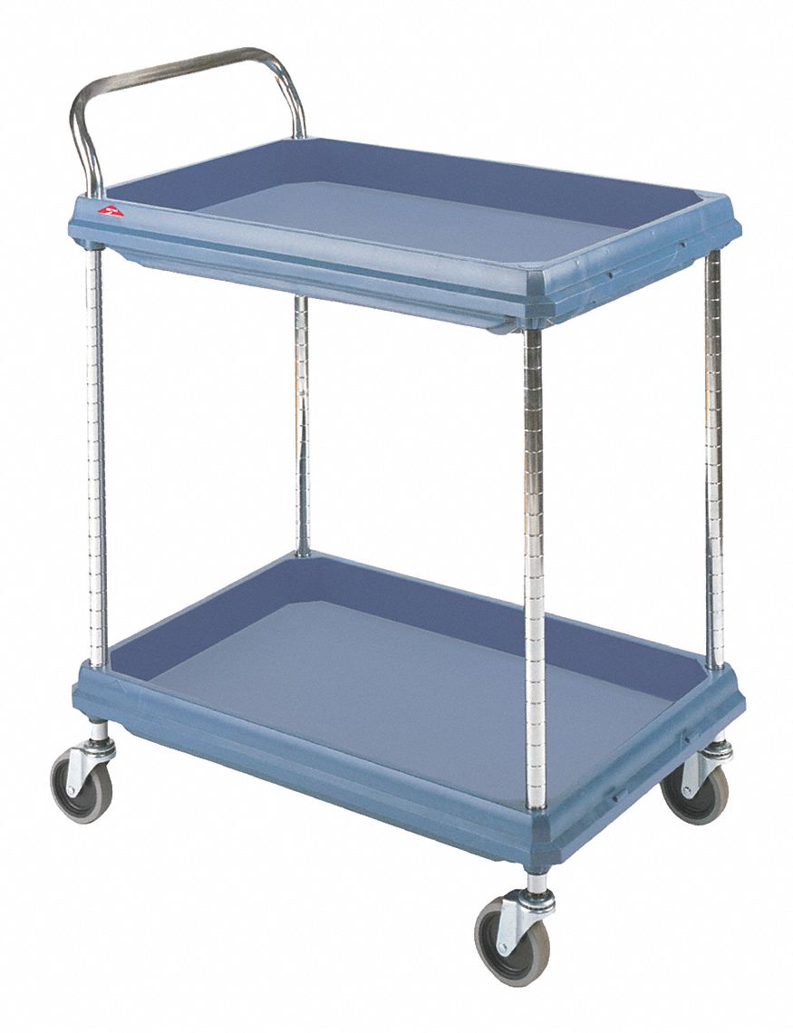 33 3/4 in Overall Lg, 21 1/2 in Overall Wd, Laboratory Utility Cart ...