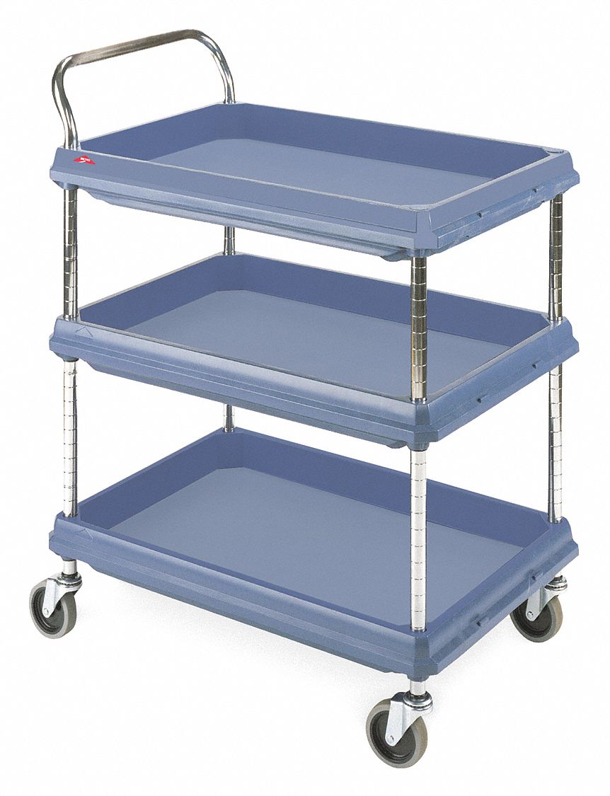33 3/4 in Overall Lg, 21 1/2 in Overall Wd, Laboratory Utility Cart ...