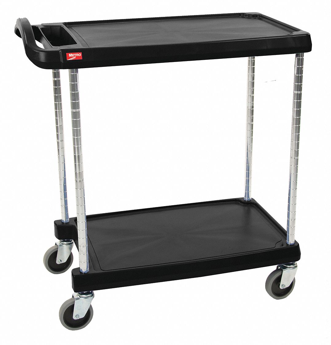 40 1/4 in Overall Lg, 27 3/4 in Overall Wd, Laboratory Utility Cart ...