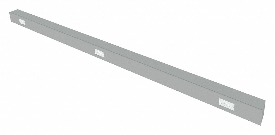 INSTOCK, 5 ft Overall Lg, Aluminum, Electrical Wire Raceway - 55PC37 ...