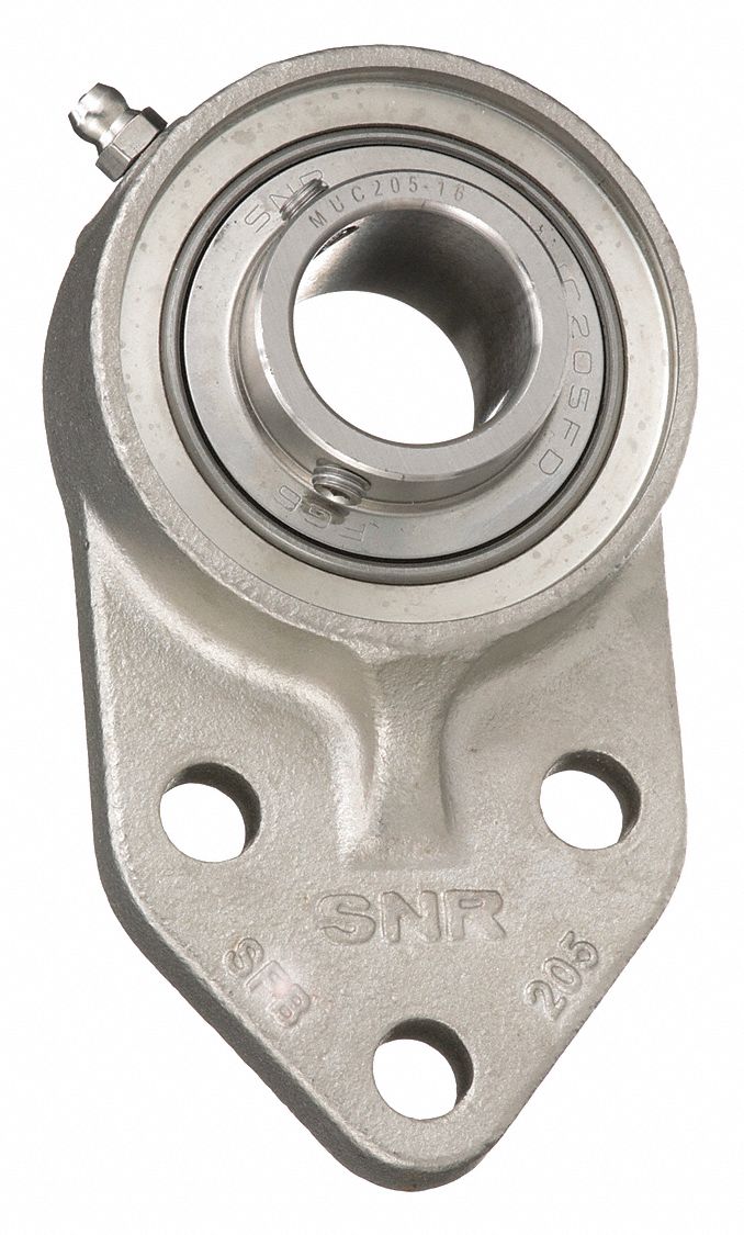 NTN, Radial Ball, 40 mm Bore, 3 Bolt Flange Bearing - 55PD61|SUCFB208CC - Grainger