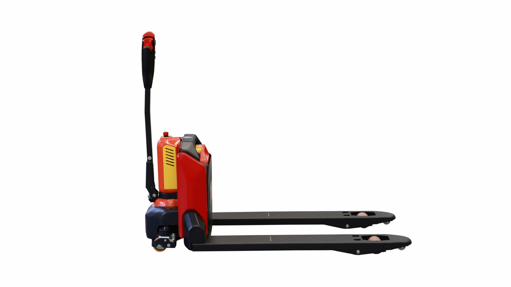 DAYTON Pallet Jack: 3,300 lb Load Capacity, 45 in x 5 1/2 in, 27 in, 16 ...