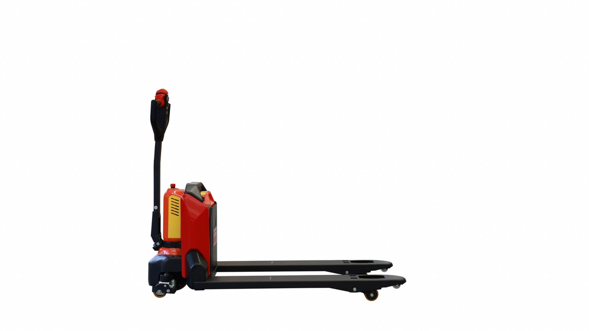 DAYTON Pallet Jack: 3,300 lb Load Capacity, 45 in x 5 1/2 in, 27 in, 16 ...