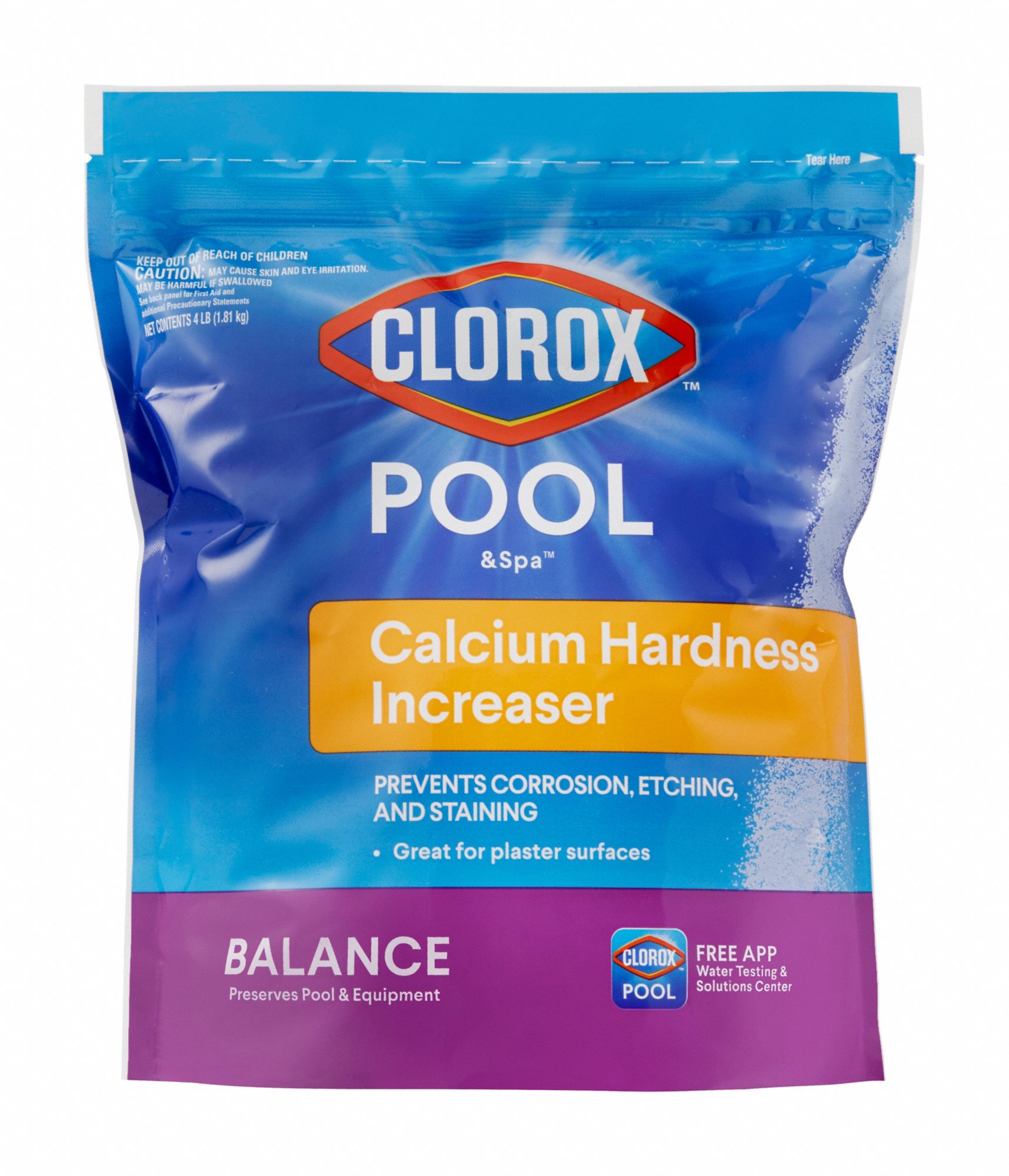 CLOROX POOL & SPA, Granular, Bag, Calcium Hardness Increaser - 55PK17 ...