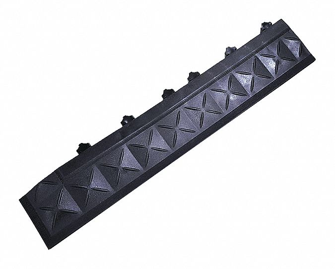 Ramp Edge with Corner, 4 in x 22 in, Ramp Edge with Corner - 55PK58|AM6 ...