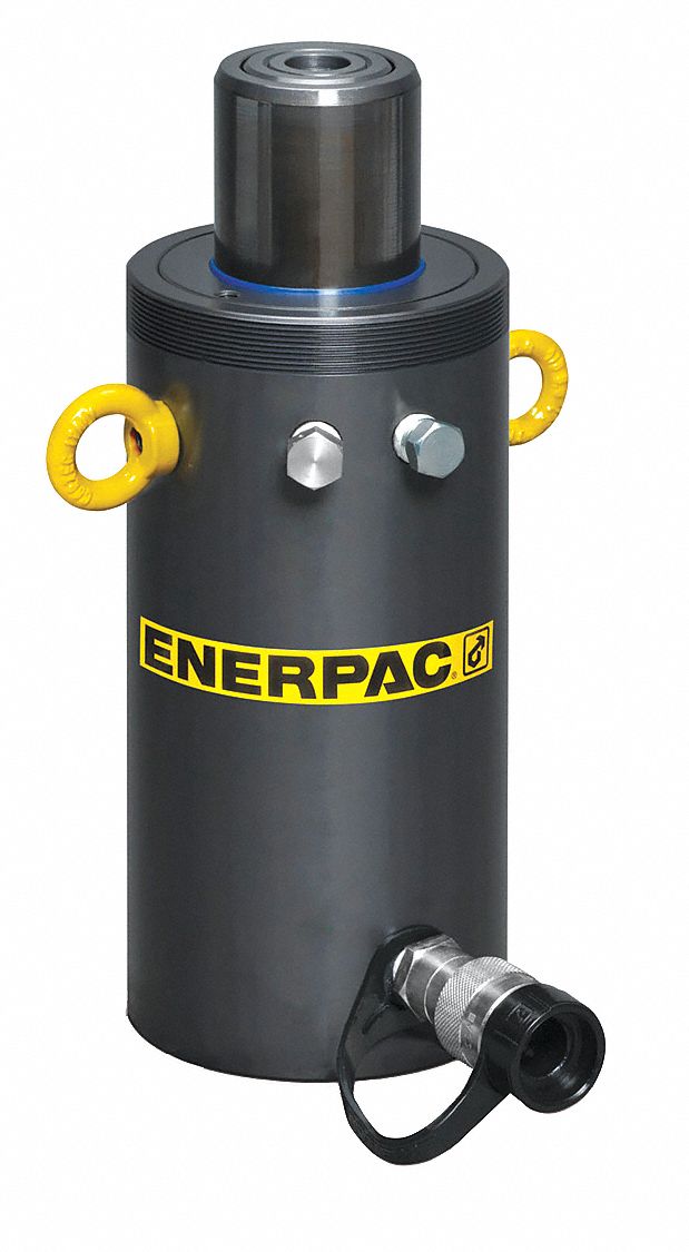 ENERPAC, Single Acting, 50 ton Nominal Capacity, Hydraulic Ram - 55PP03 ...