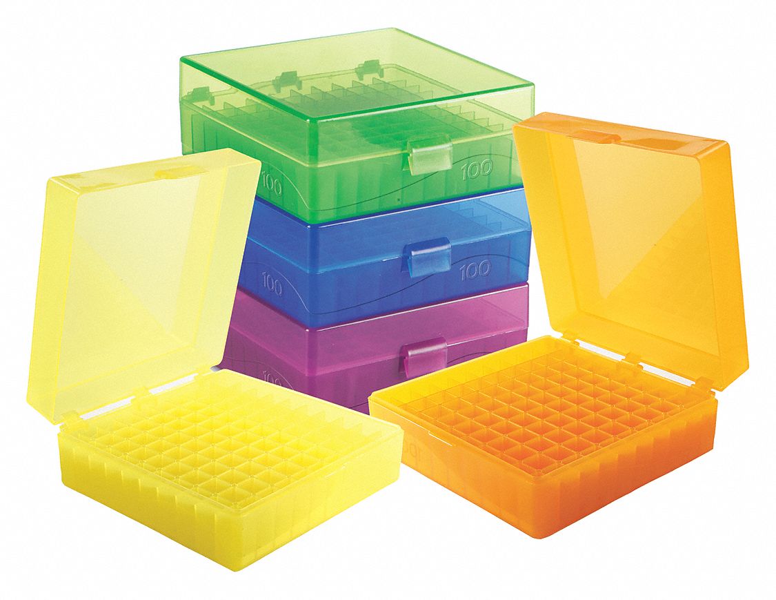 6 in Overall Wd, 2 1/4 in Overall Ht, Rectangular Storage Box - 55PT30 ...