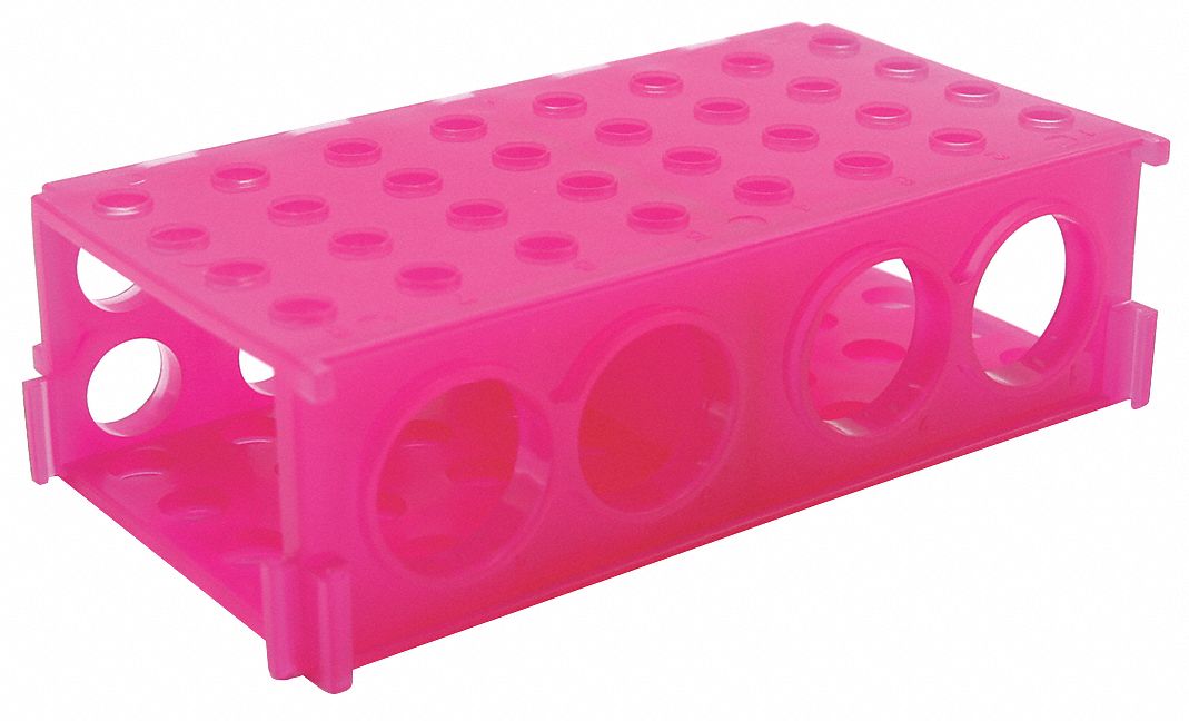 2 1/8 in Overall Wd, 3 3/4 in Overall Ht, Tube Rack - 55PT38|HS29022D ...