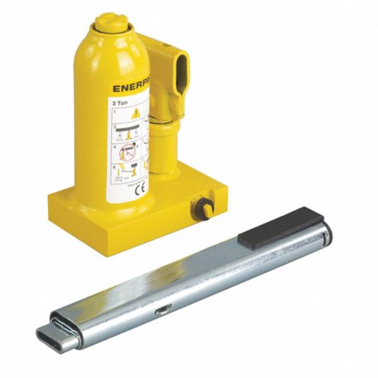 ENERPAC, Bottle Jack, Steel, High-Clearance Bottle Jacks - 55PV40 ...