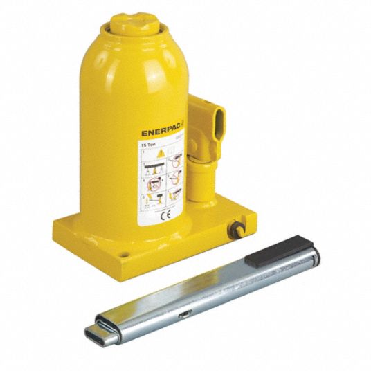 ENERPAC, Bottle Jack, Steel, High-Clearance Bottle Jacks - 55PV45 ...