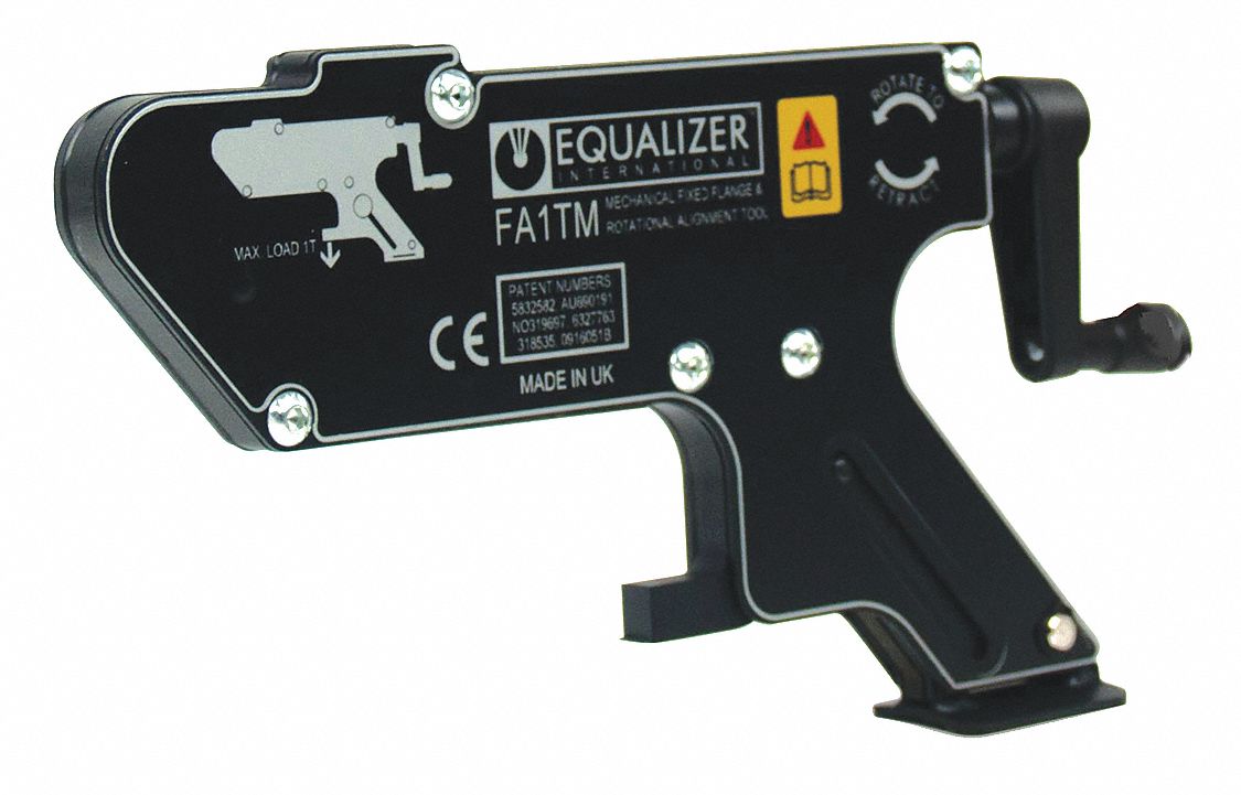 ENERPAC, 1/2 in Min Flange Thick, 3 1/4 in Max Flange Thick, Flange ...