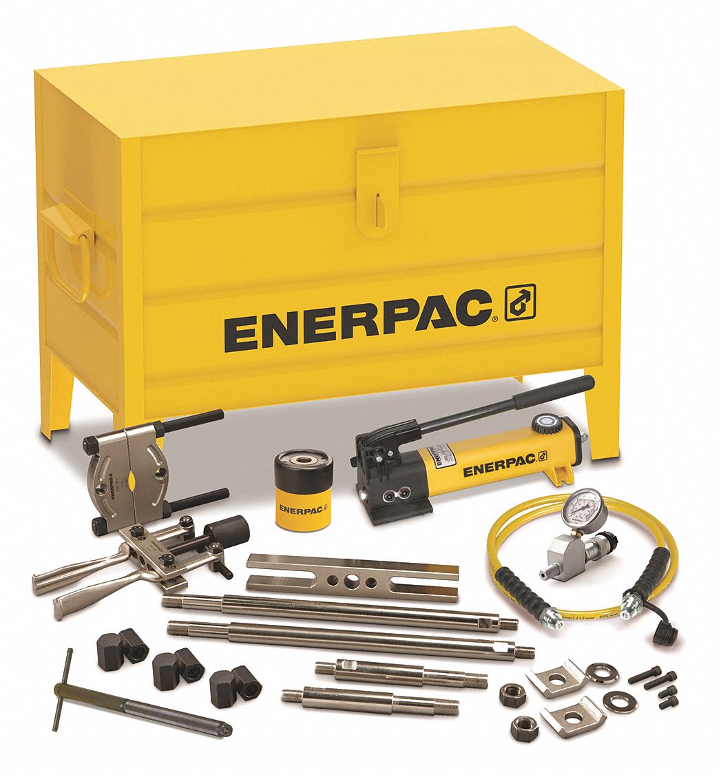 ENERPAC, 3.5 ton Capacity with Attachments, 7 ton Cylinder Nominal Capacity, Hydraulic Puller ...