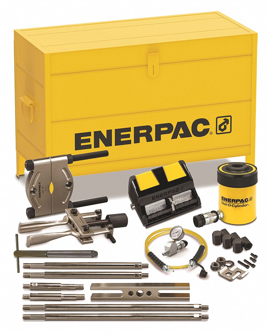 ENERPAC, 9 ton Capacity with Attachments, 18 ton Cylinder Nominal ...
