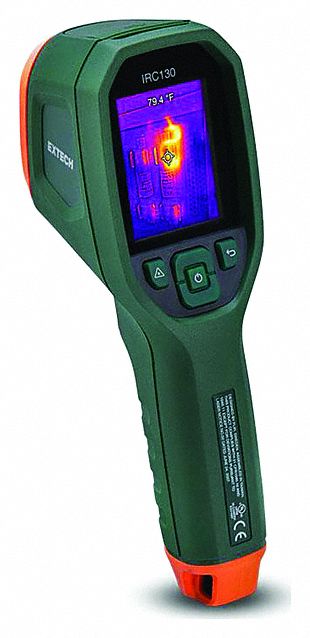 EXTECH, IRC130, @ Adj 0.10 to 0.99, Infrared Thermometer - 55RV88 ...