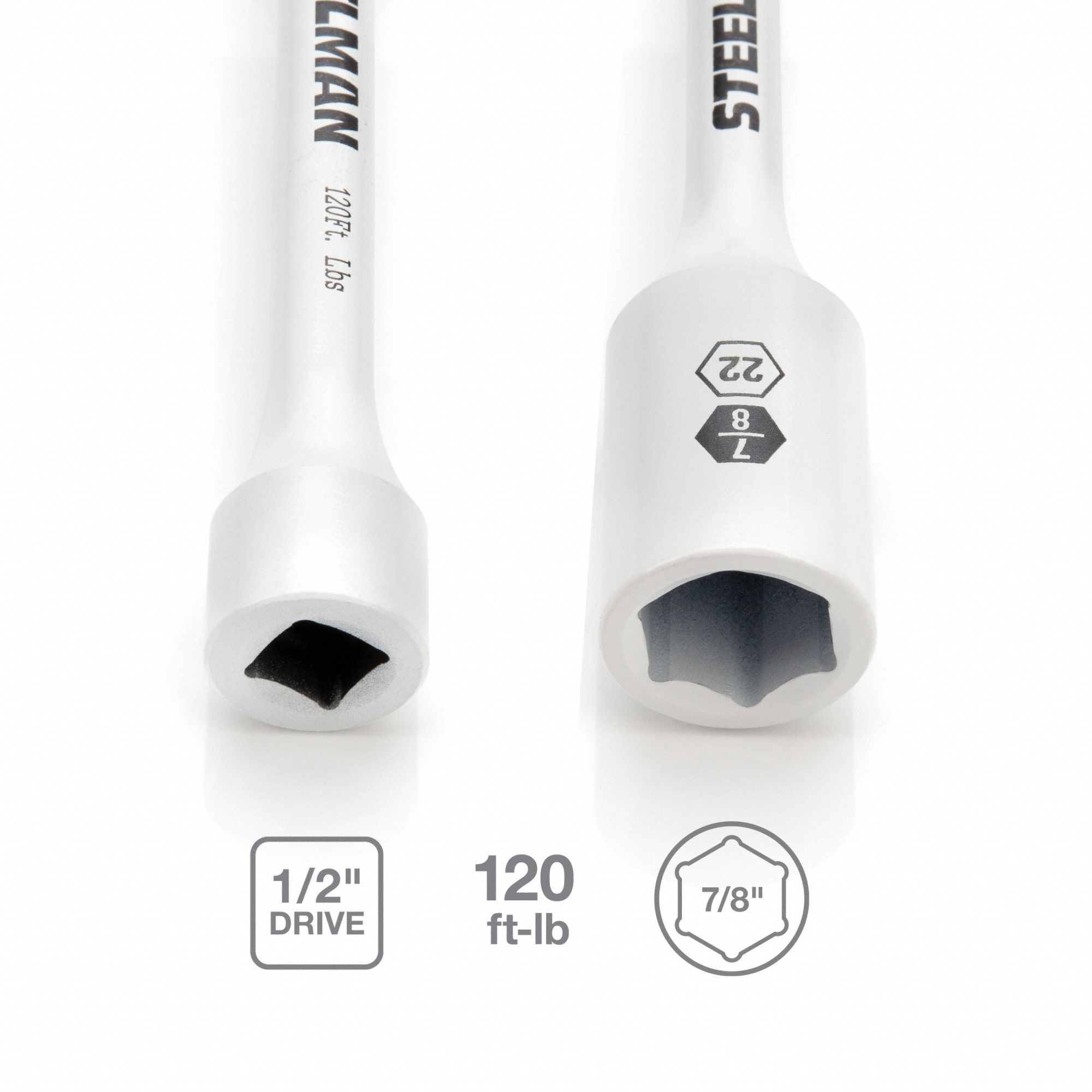 STEELMAN Torque Socket: Impact Wrenches, Alloy Steel, Torque Limiting ...
