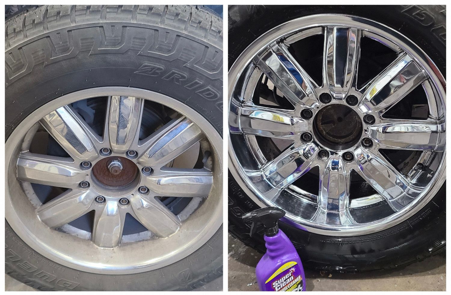 SUPERCLEAN Wheel and Tire Cleaner: Liquid, 32 fl oz Container Size ...
