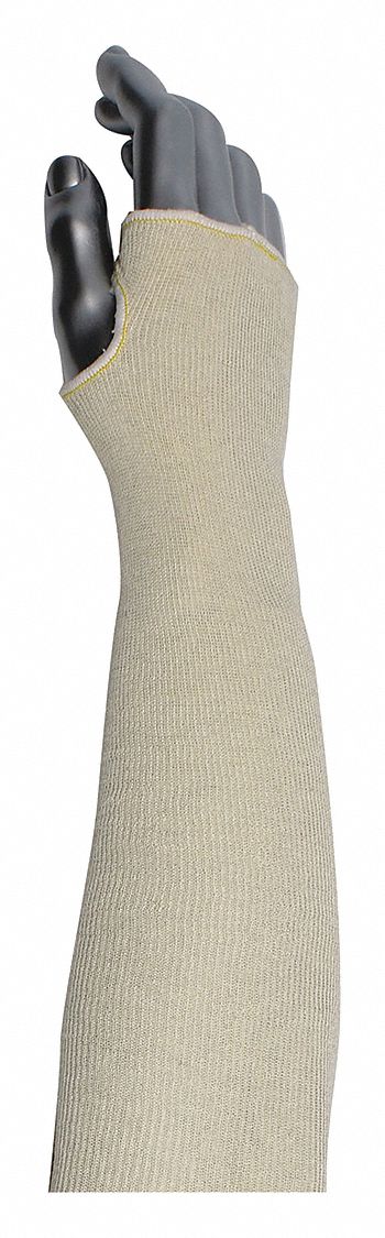 PIP, Cotton, Beige, Knit Sleeve - 55TL52|31-CDS18TH - Grainger