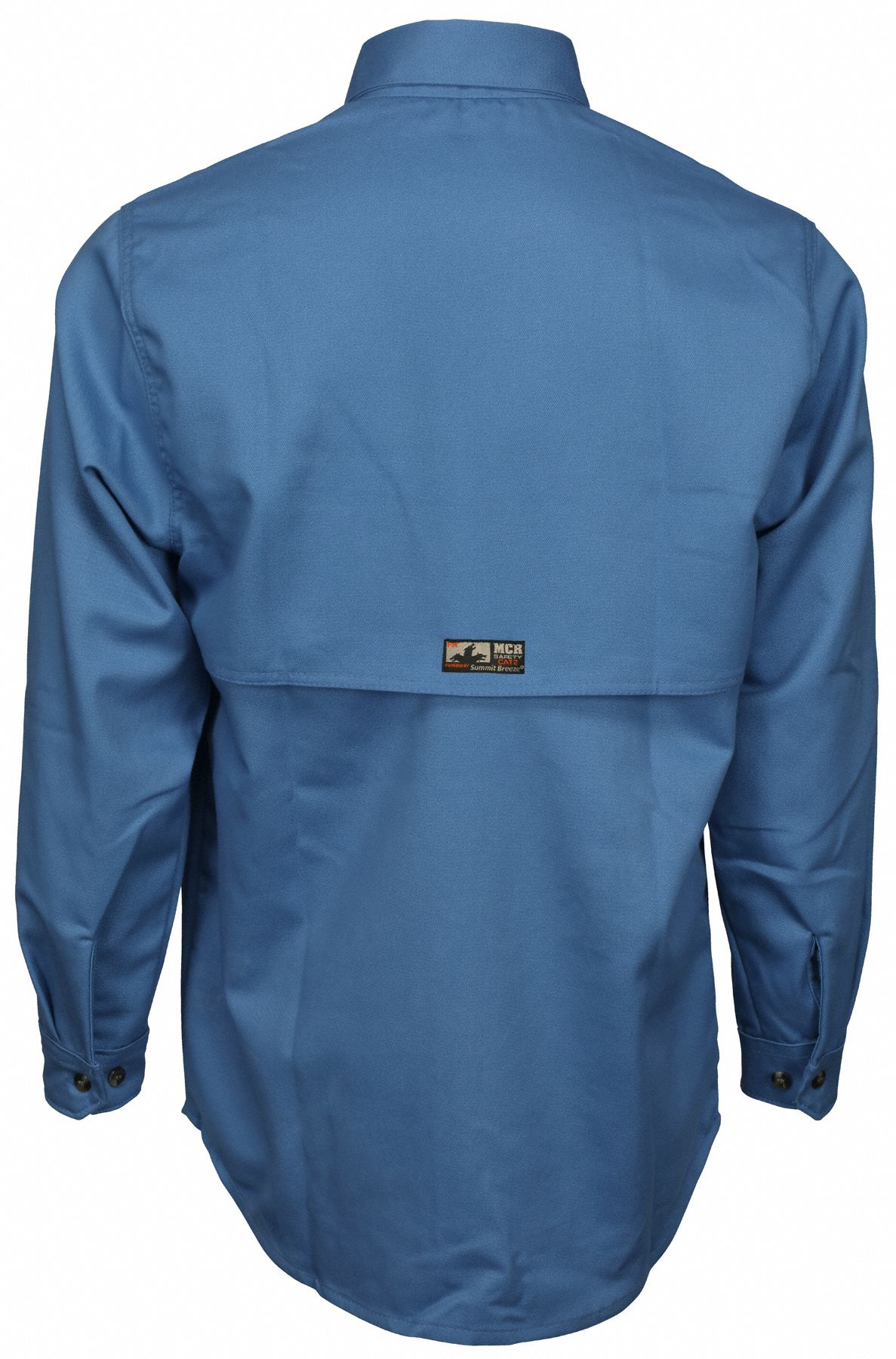 MCR SAFETY Flame-Resistant Collared Shirt: 8.7 cal/sq cm ATPV, Men's ...