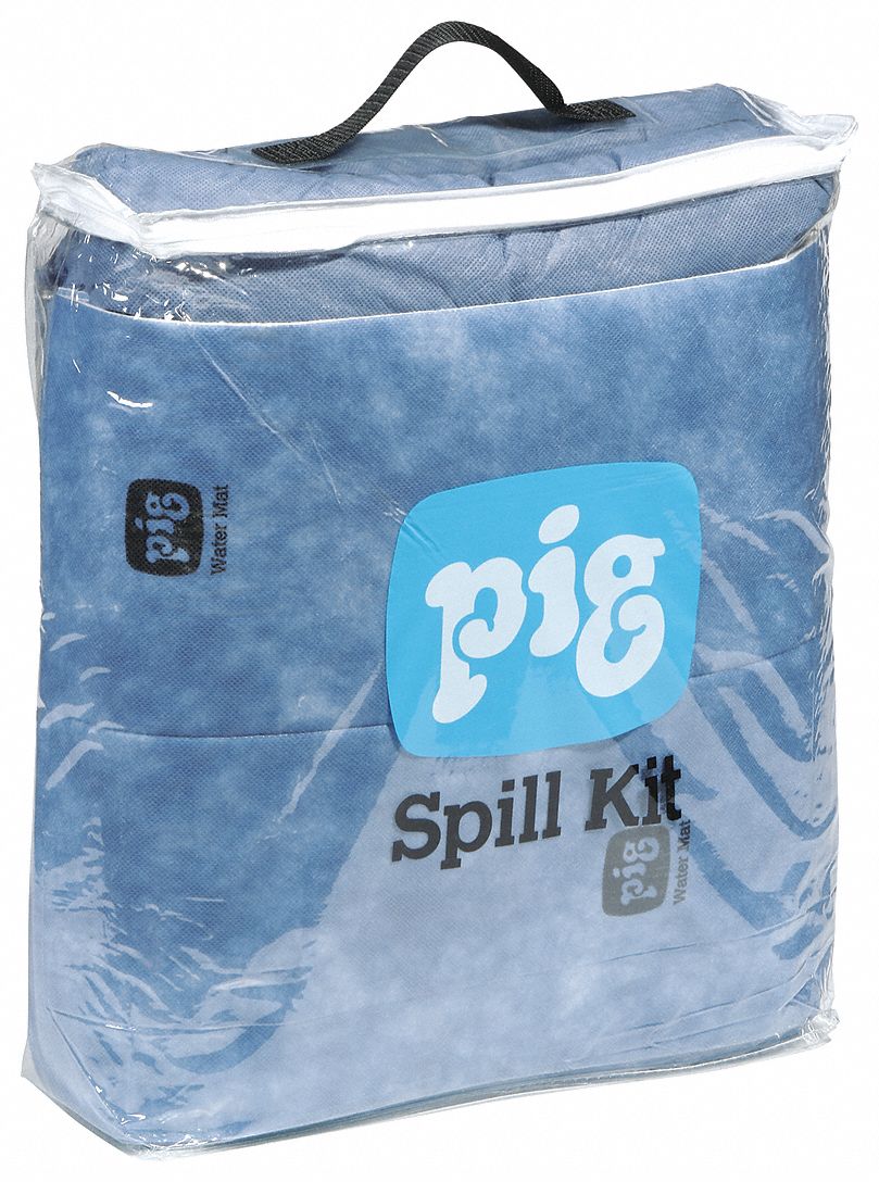 PIG, 5 gal Volume Absorbed Per Kit, Bag, Spill Kit - 55VD67|KIT914 ... PIG, 5 gal Volume Absorbed Per Kit, Bag, Spill Kit - 55VD67|KIT914 ...
