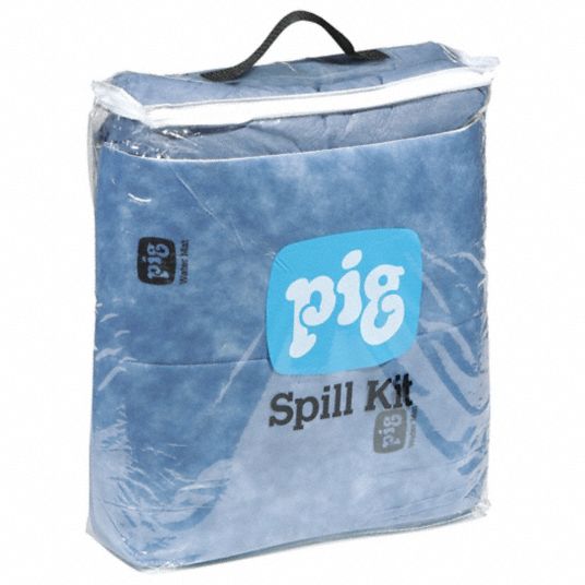 PIG, 5 gal Volume Absorbed Per Kit, Bag, Spill Kit - 55VD67|KIT914 ...
